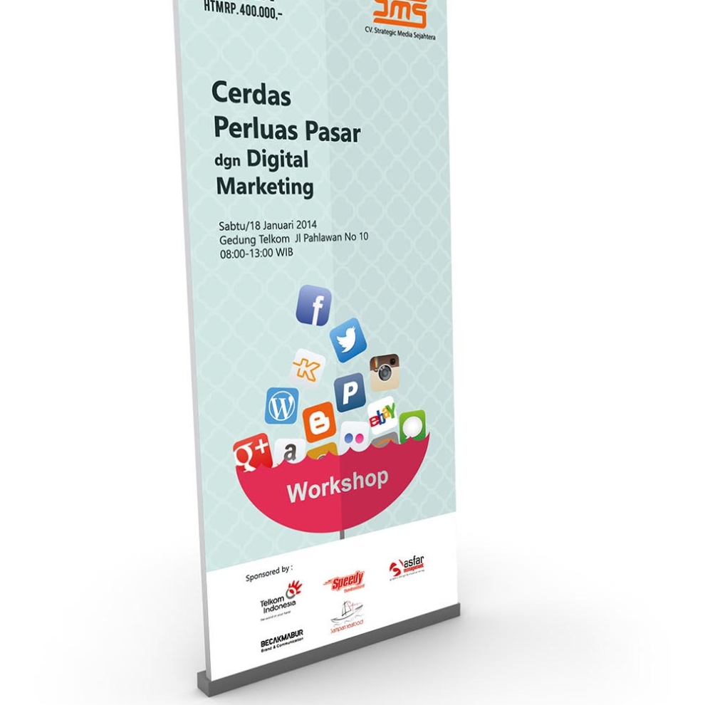 desain spanduk - Branding Graphic Design Agency Indonesia Jakarta Surabaya