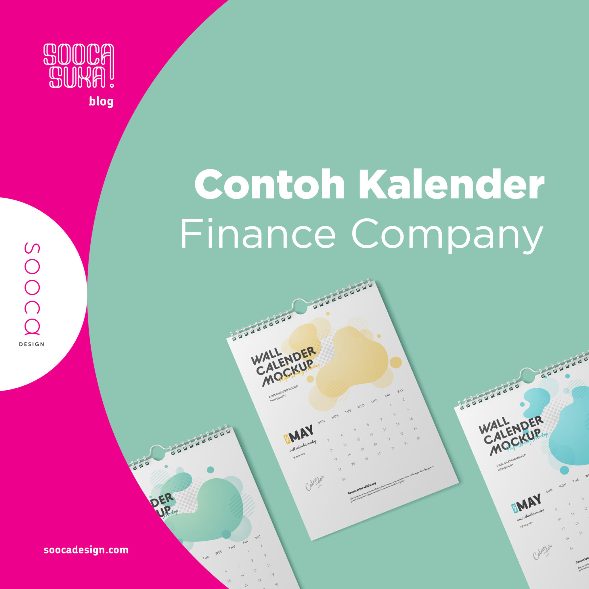 Inspirasi & Contoh Desain Kalender Finance Company